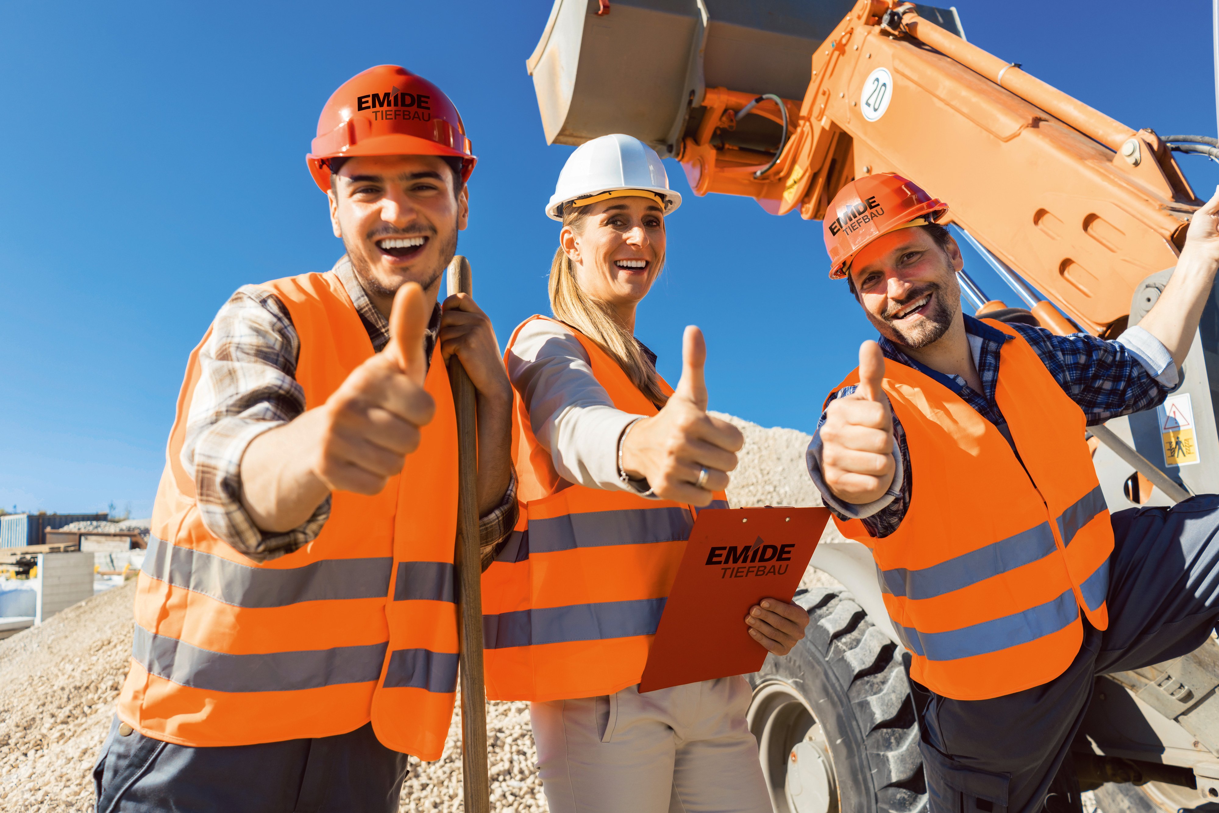 Offene Stellen / Emide Tiefbau